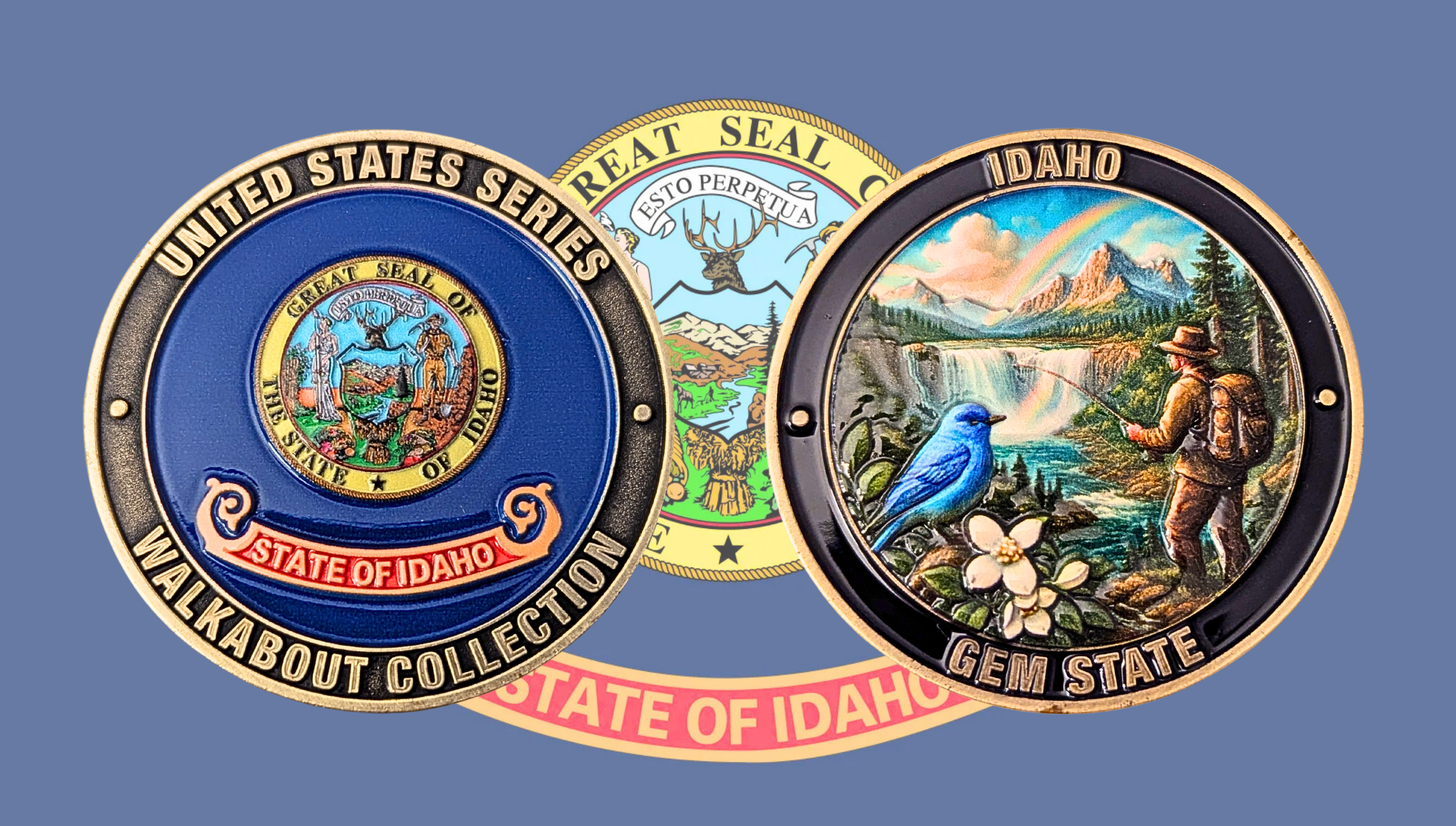 Idaho State Coin | Challenge Coins | Walkabout Collection