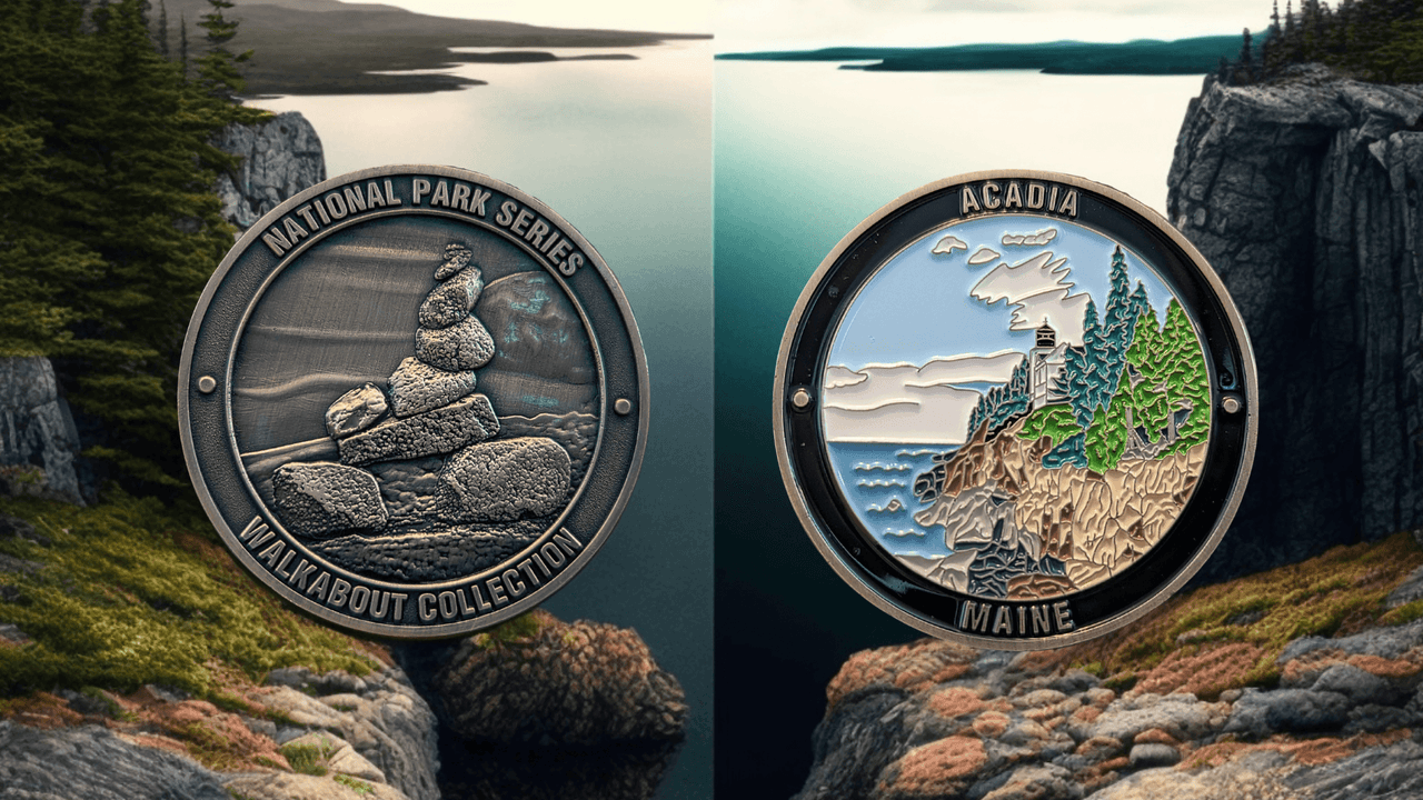 Challenge Coins | National Park Series | Walkabout Prints – Walkabout ...