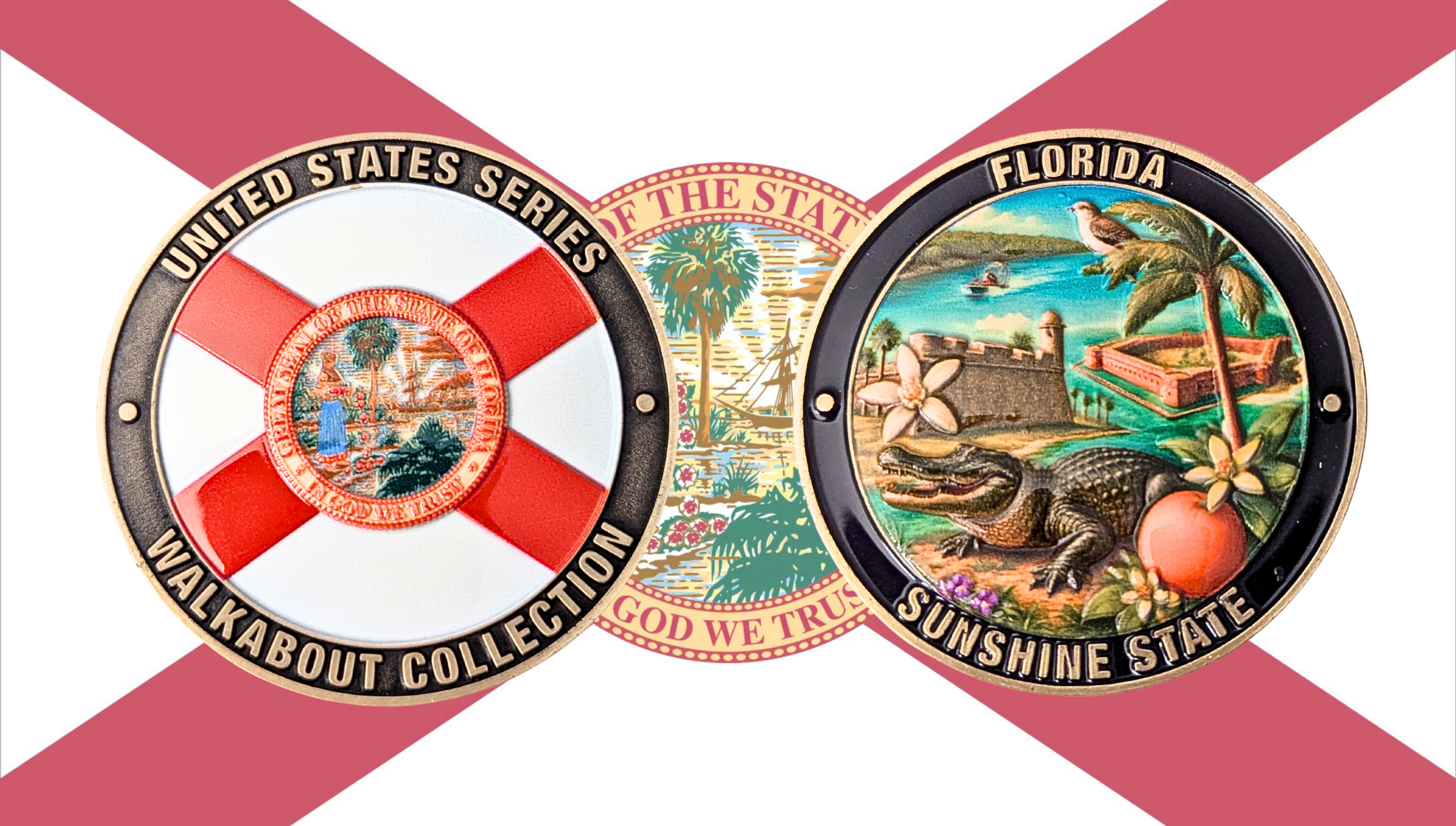 Florida State Coin | Challenge Coins | Walkabout Collection