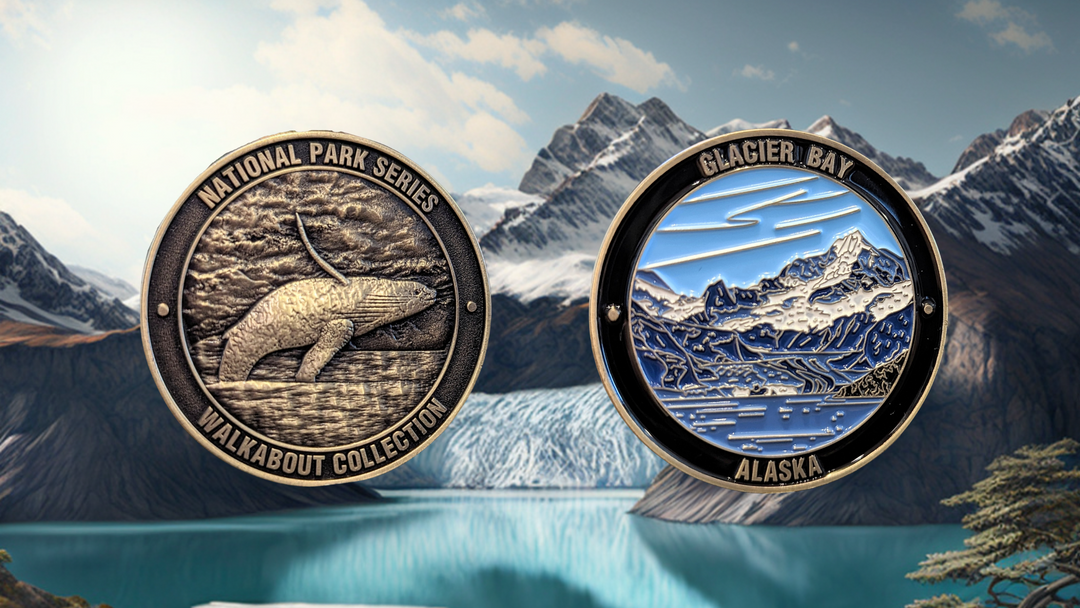 Alaska National Parks Bundle | Challenge Coins | Walkabout Collection
