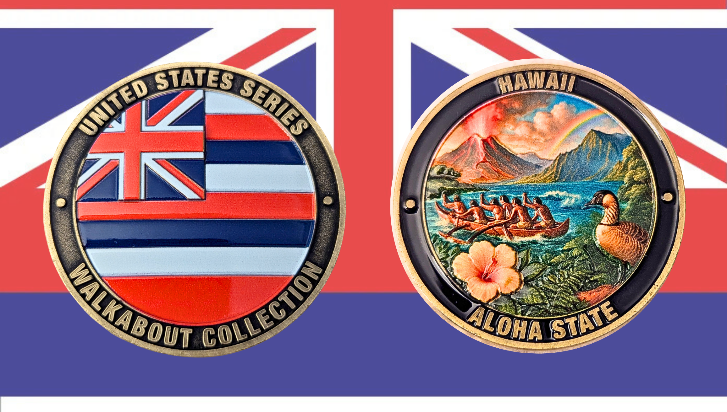 Hawai‘i State Coin | Challenge Coins | Walkabout Collection