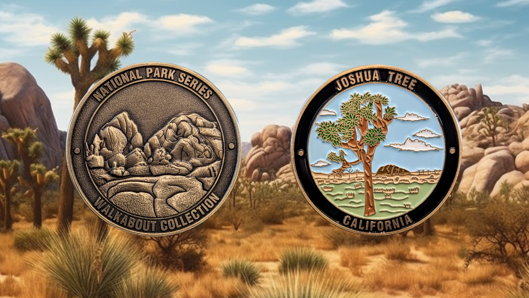California National Parks Bundle | Challenge Coins | Walkabout Collection