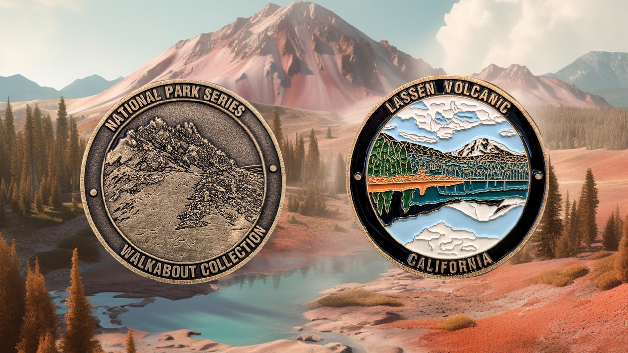 California National Parks Bundle | Challenge Coins | Walkabout Collection