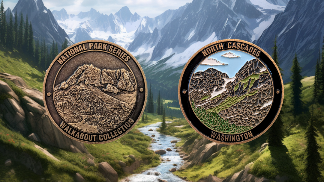 PCT National Parks Bundle | Challenge Coins | Walkabout Collection
