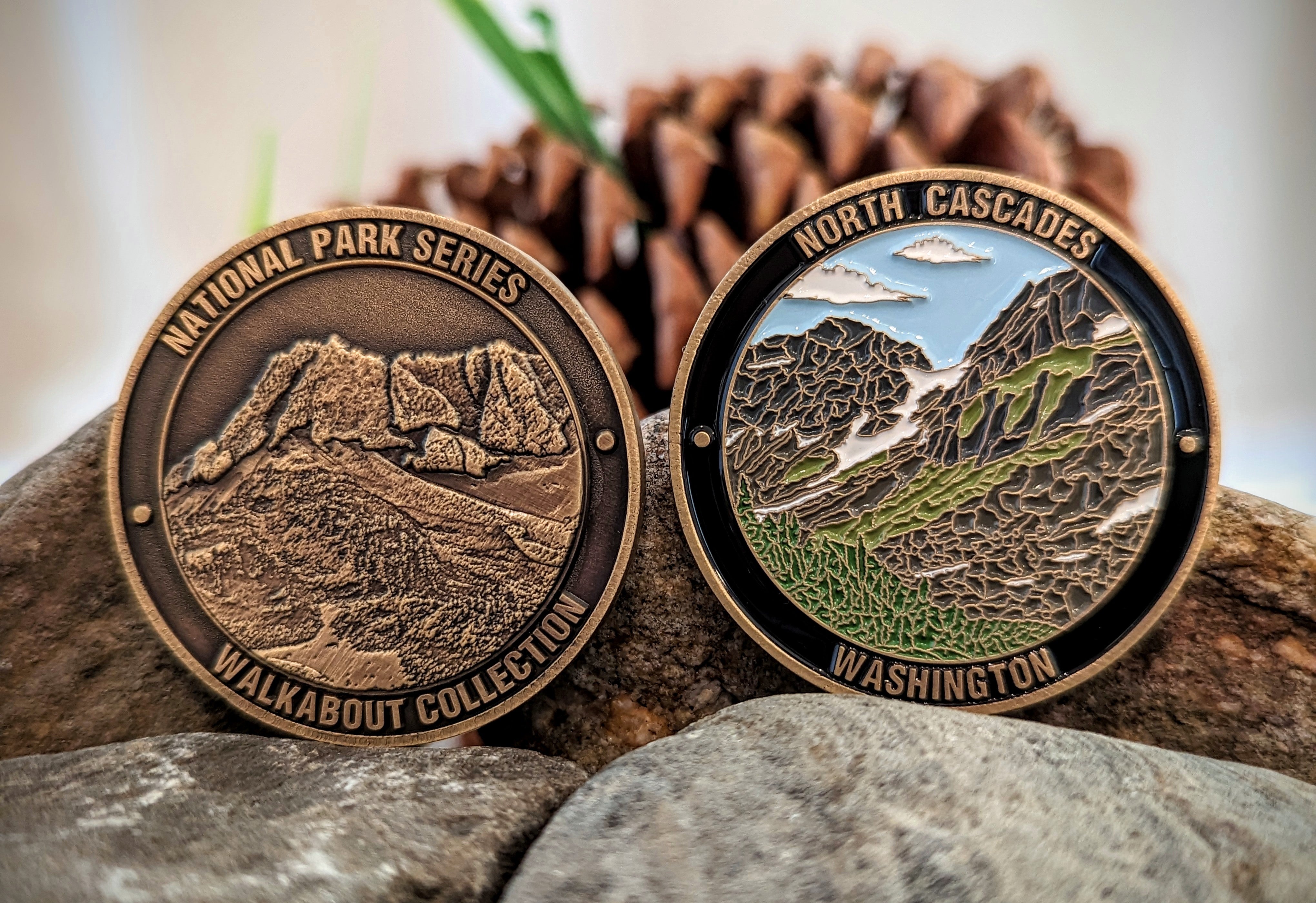 North Cascades National Park | Challenge Coins | Walkabout Collection