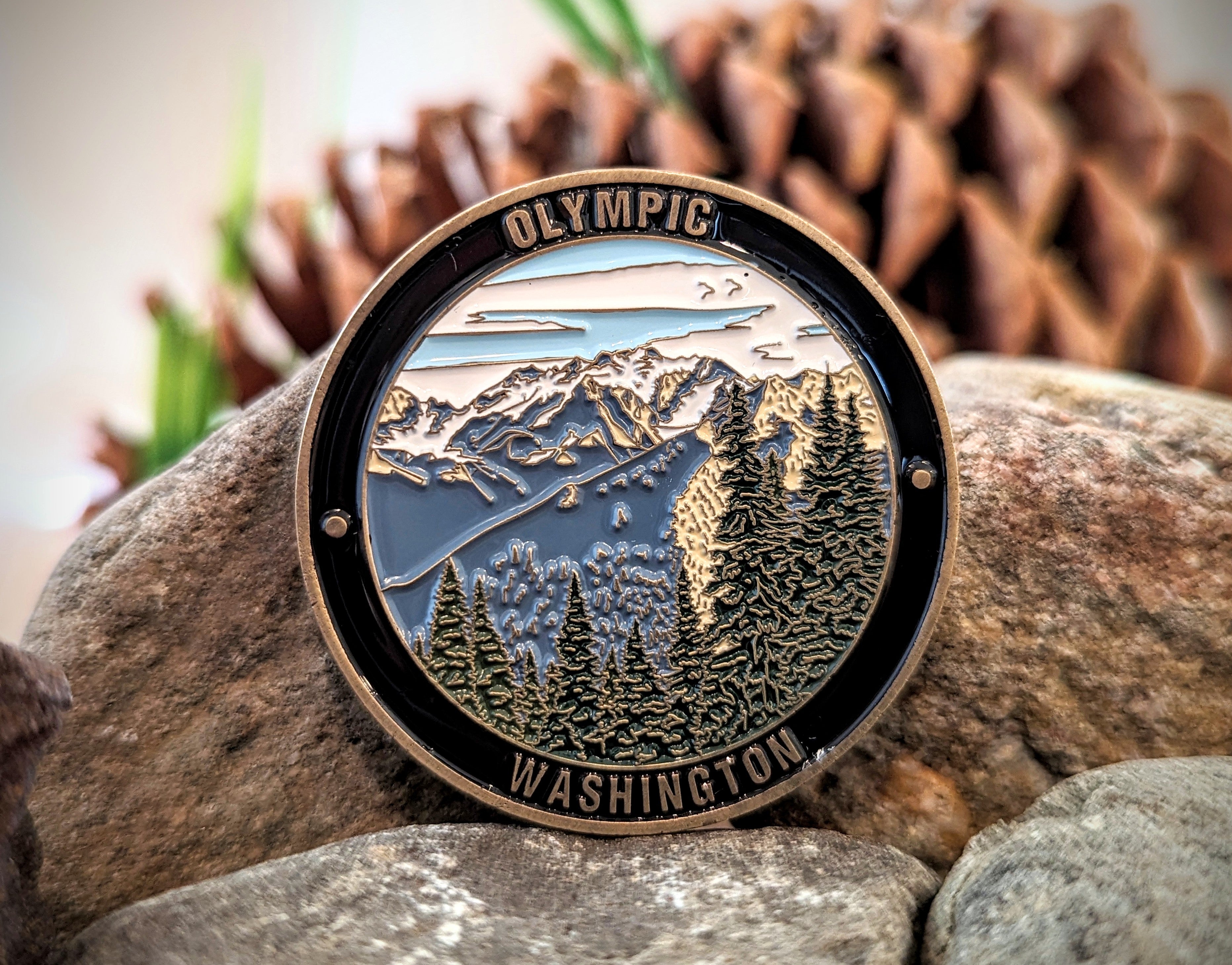 Olympic National Park | Challenge Coins | Walkabout Collection