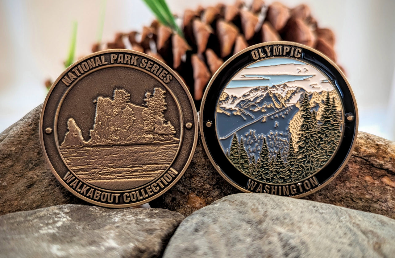 Olympic National Park | Challenge Coins | Walkabout Collection