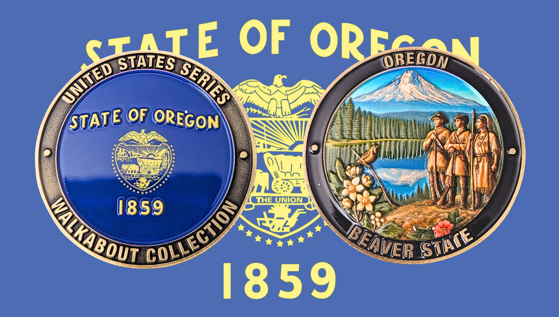 Oregon State Coin | Challenge Coins | Walkabout Collection