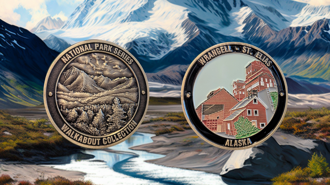 Alaska National Parks Bundle | Challenge Coins | Walkabout Collection
