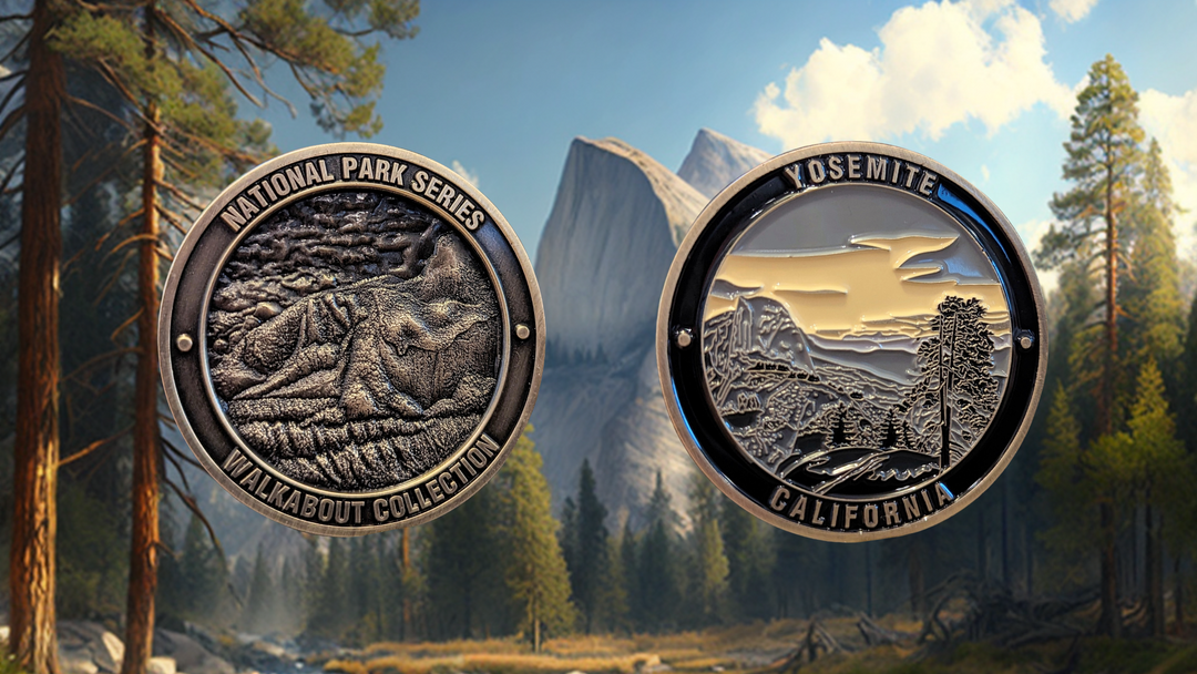 California National Parks Bundle | Challenge Coins | Walkabout Collection