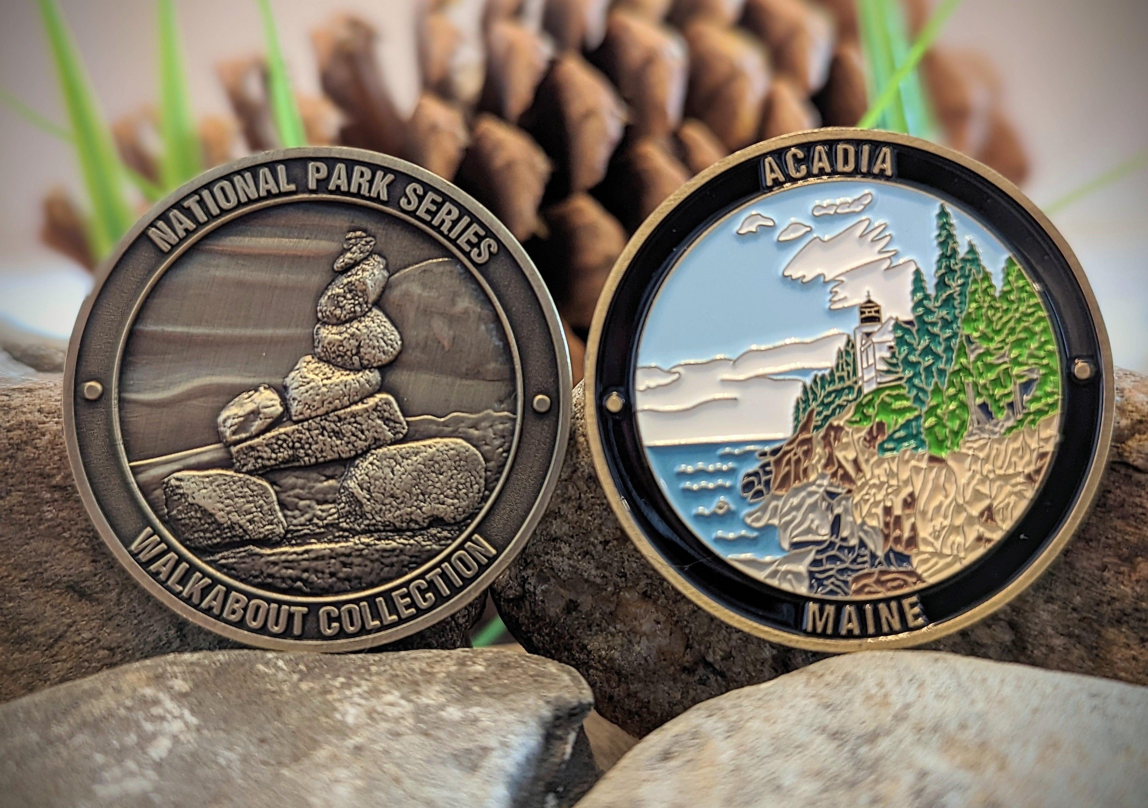 Acadia National Park | Challenge Coins | Walkabout Collection