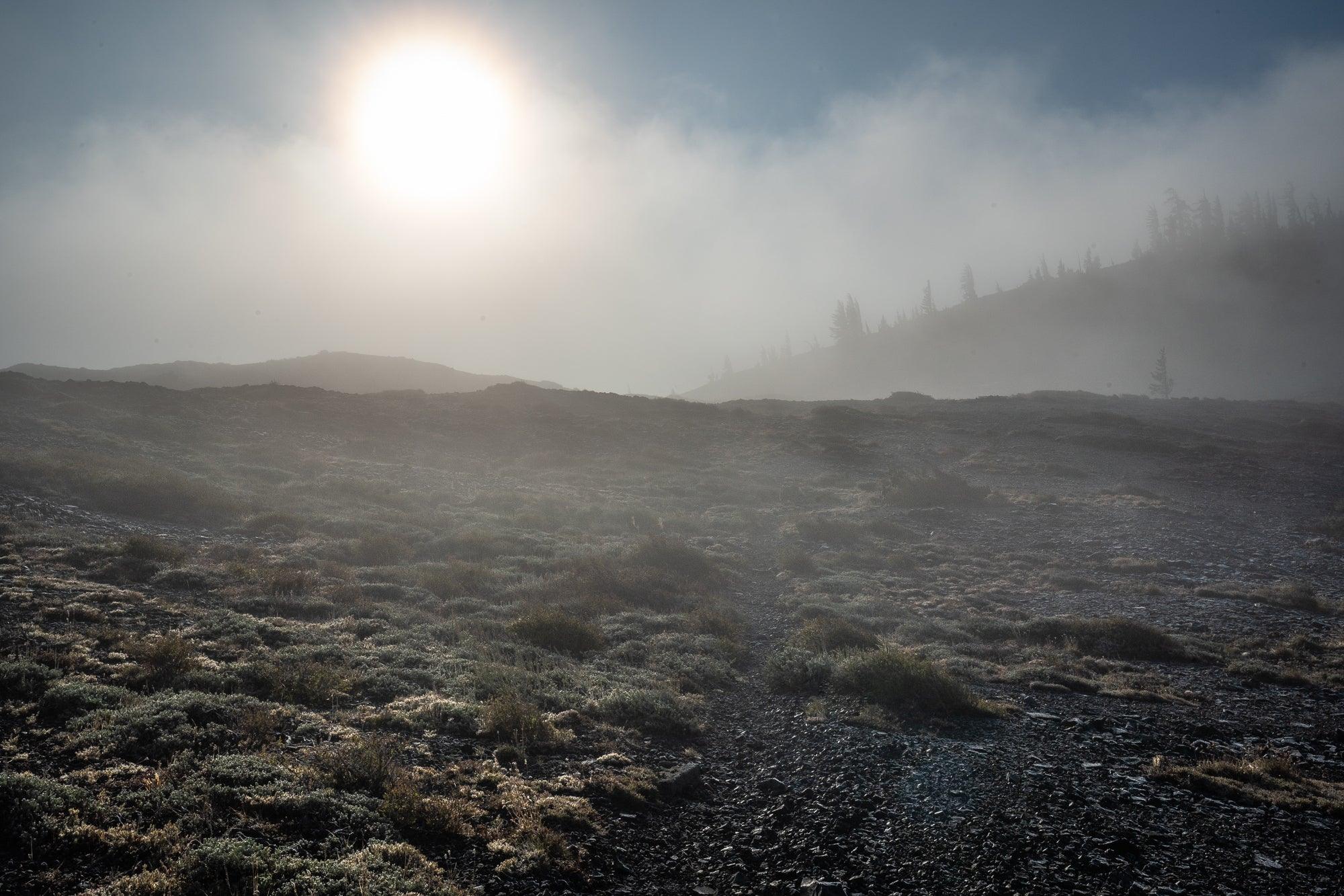 Fog Crossing | Pacific Crest Trail Photography | Walkabout Prints ...