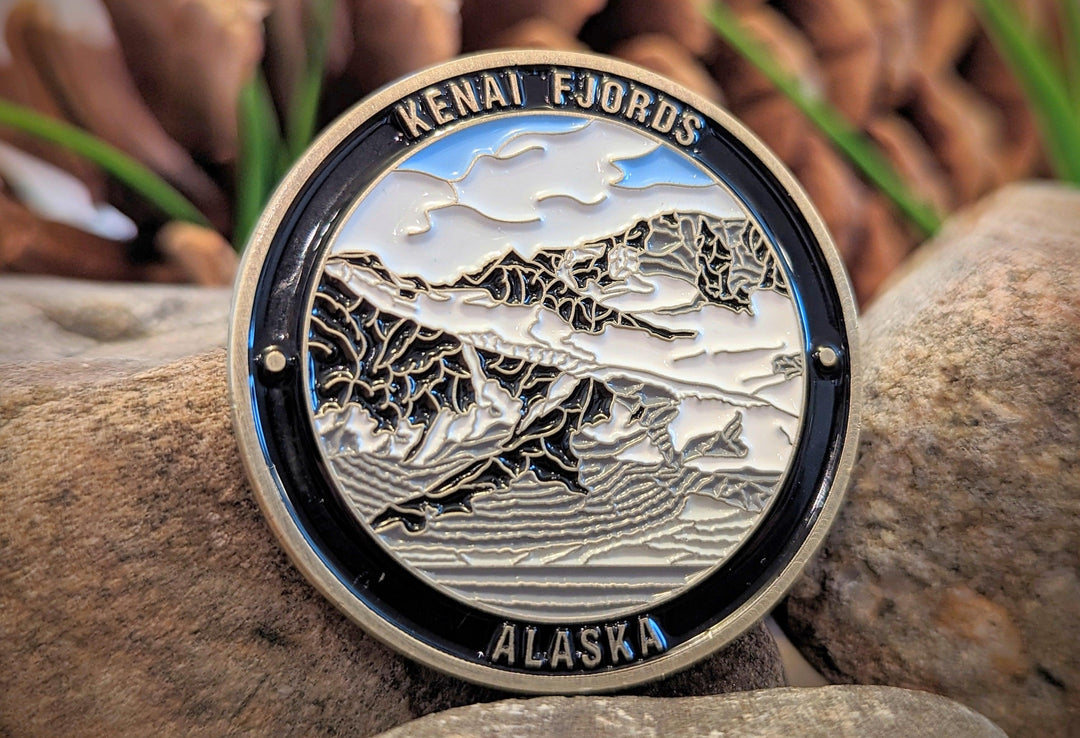 Kenai Fjords National Park | Challenge Coins | Walkabout Collection