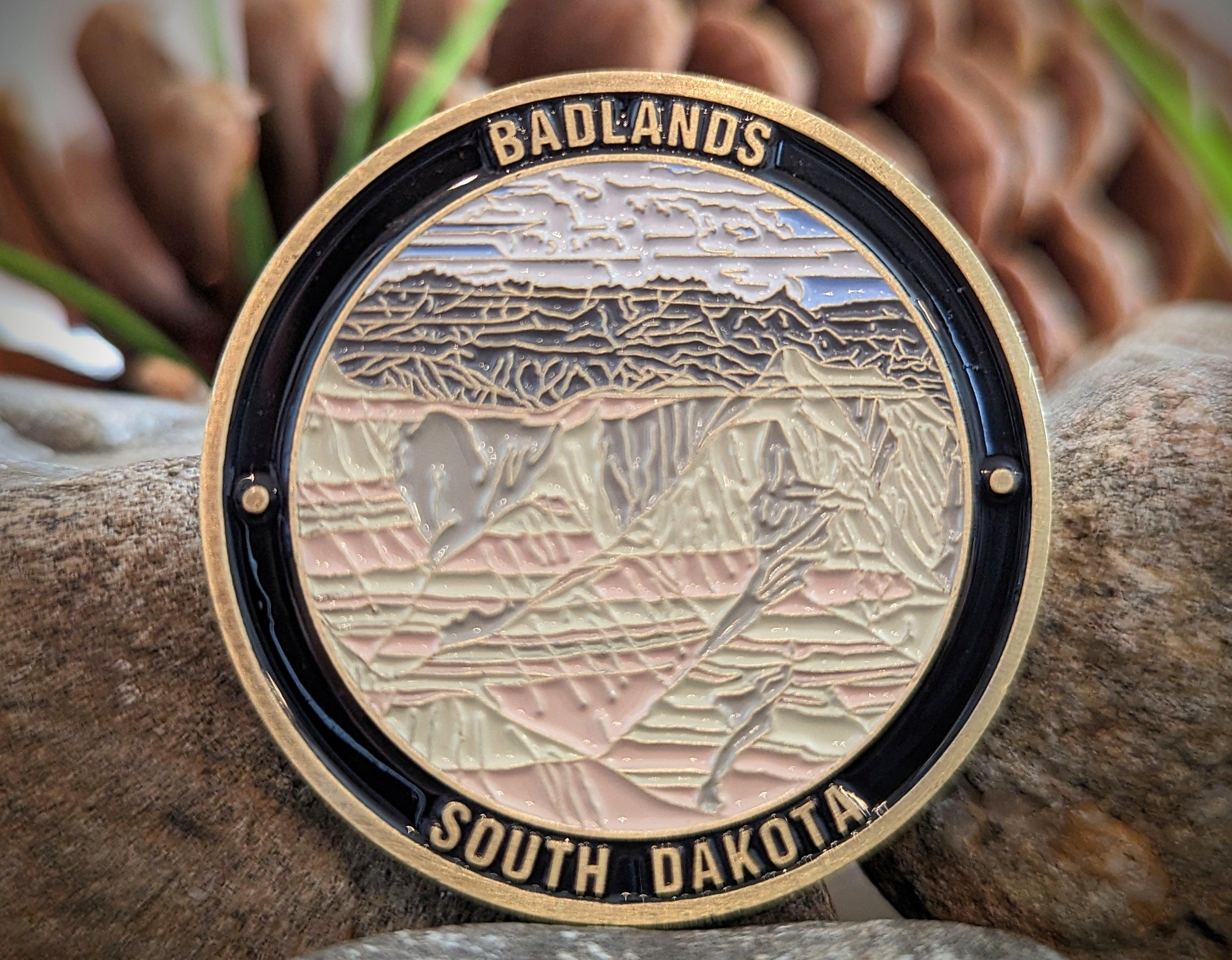 Badlands National Park | Challenge Coins | Walkabout Collection