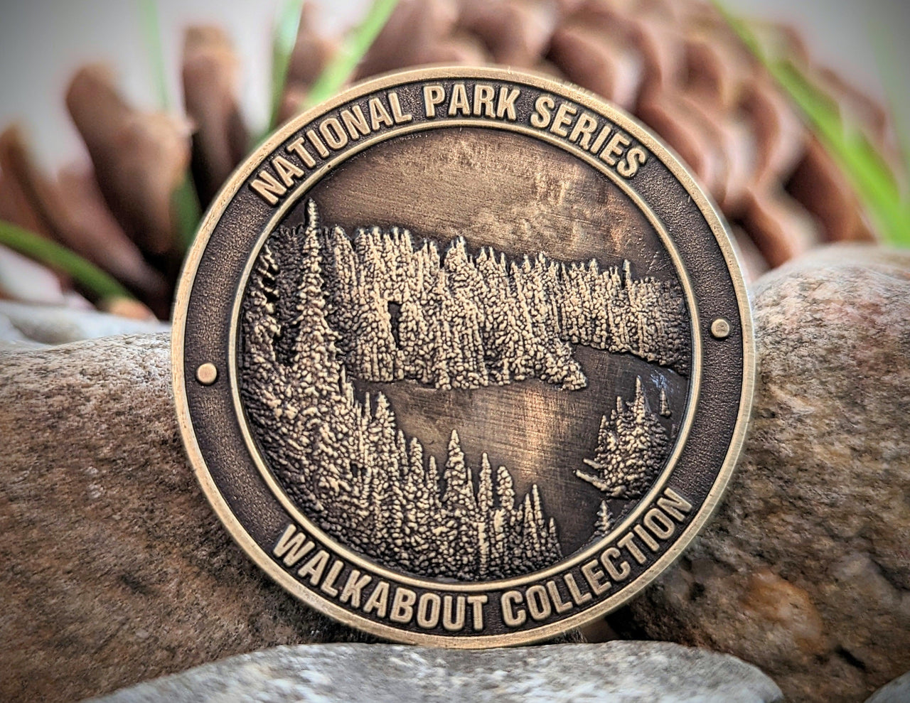 Mount Rainier National Park | Challenge Coins | Walkabout Collection
