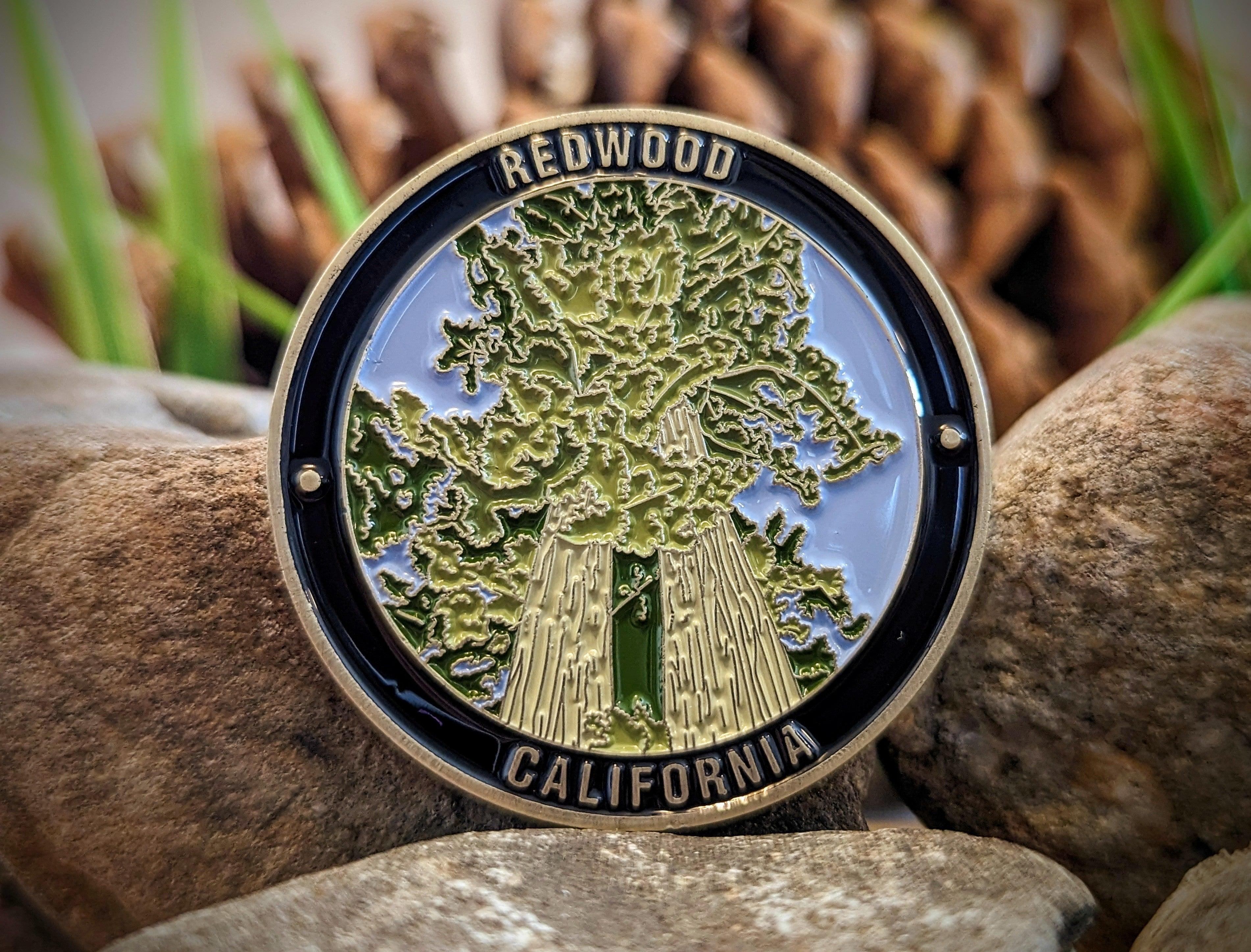 Redwood National Park | Challenge Coins | Walkabout Collection
