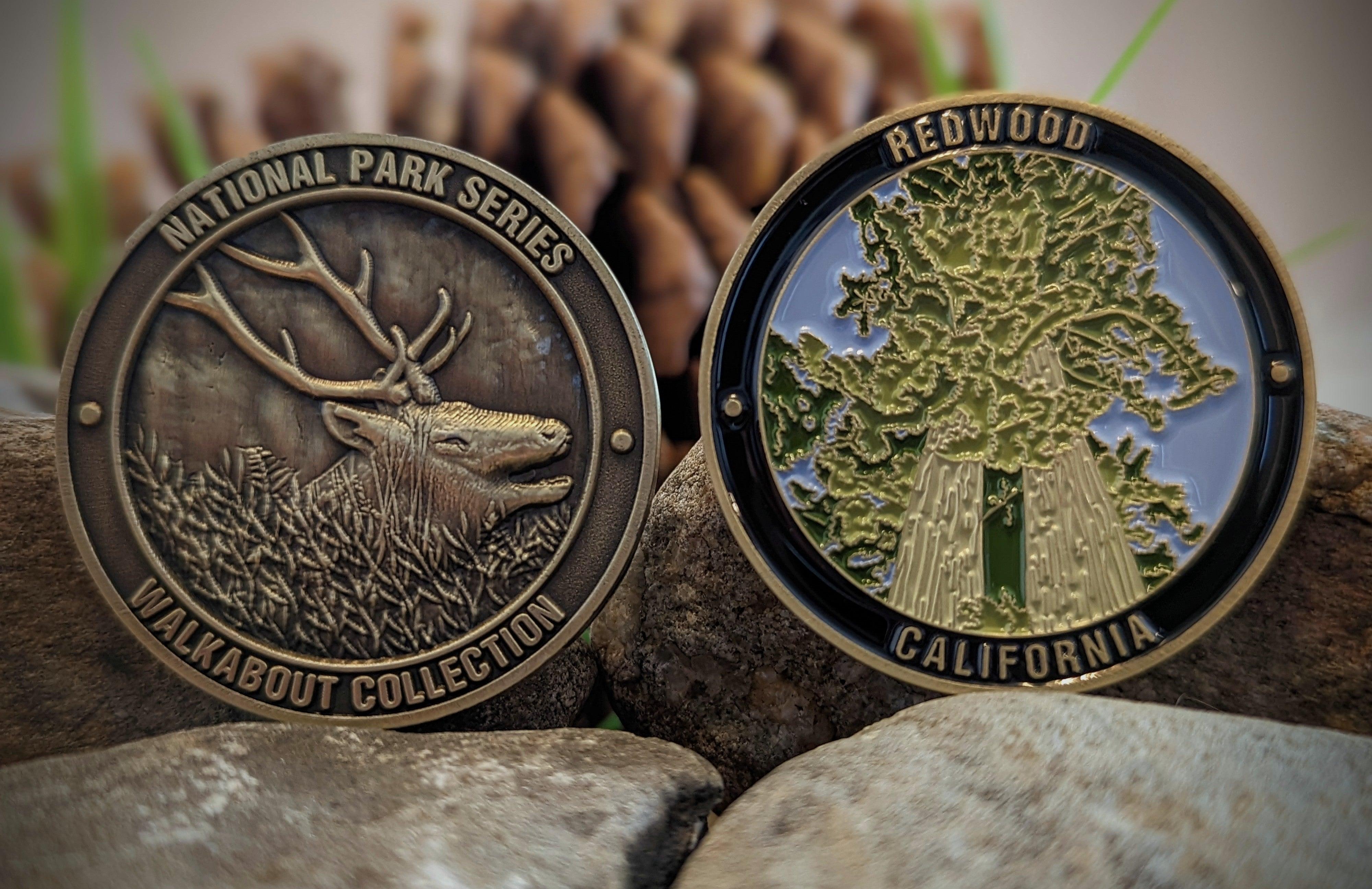 Redwood National Park | Challenge Coins | Walkabout Collection